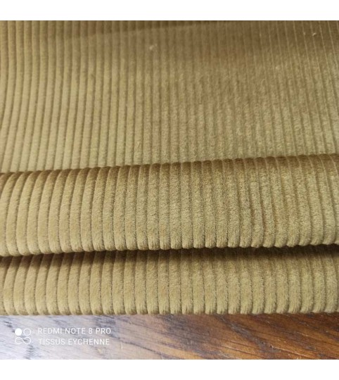Tissu Velours cotelé - camel doré