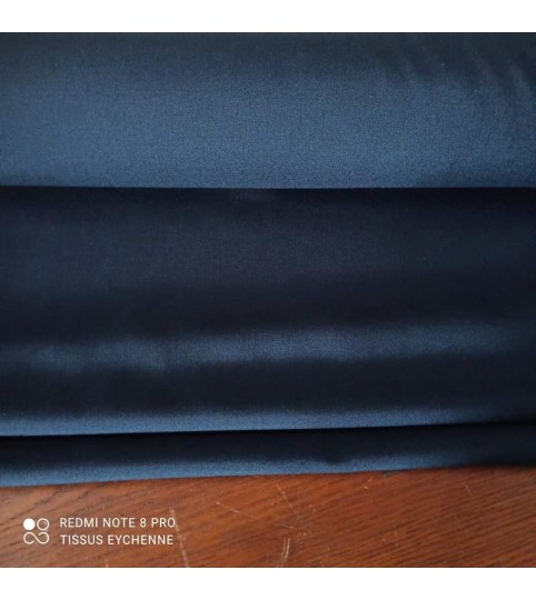 Tissu habillement - TERGAL - bleu marine