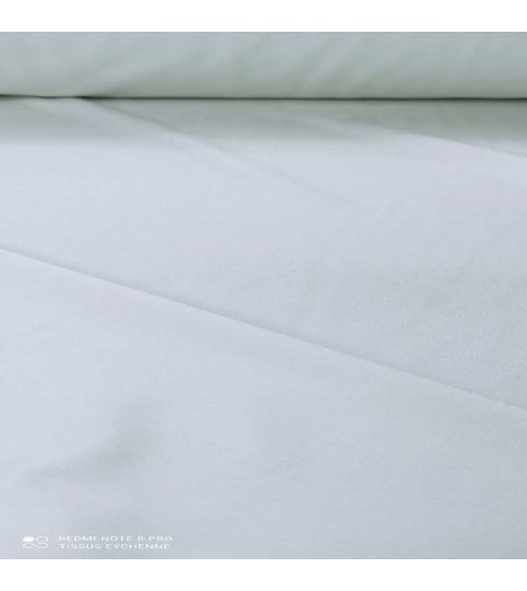 Tissu Lycra - bi-extensible - blanc