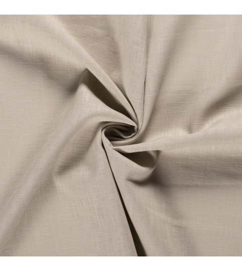Tissu au mètre 100 % lin habillement ramie couleur beige
